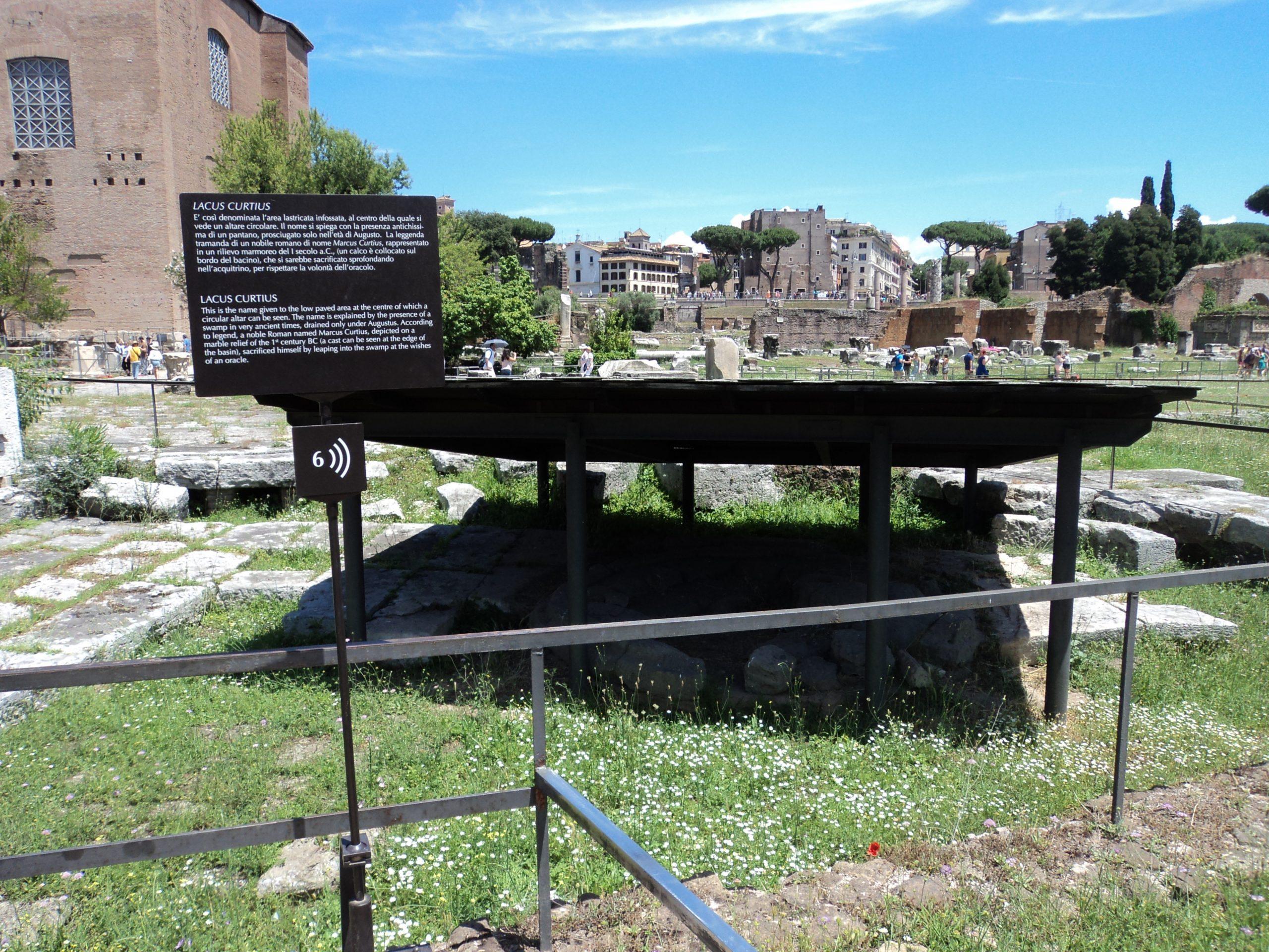 LACUS CURTIUS | ROMA INFINITA