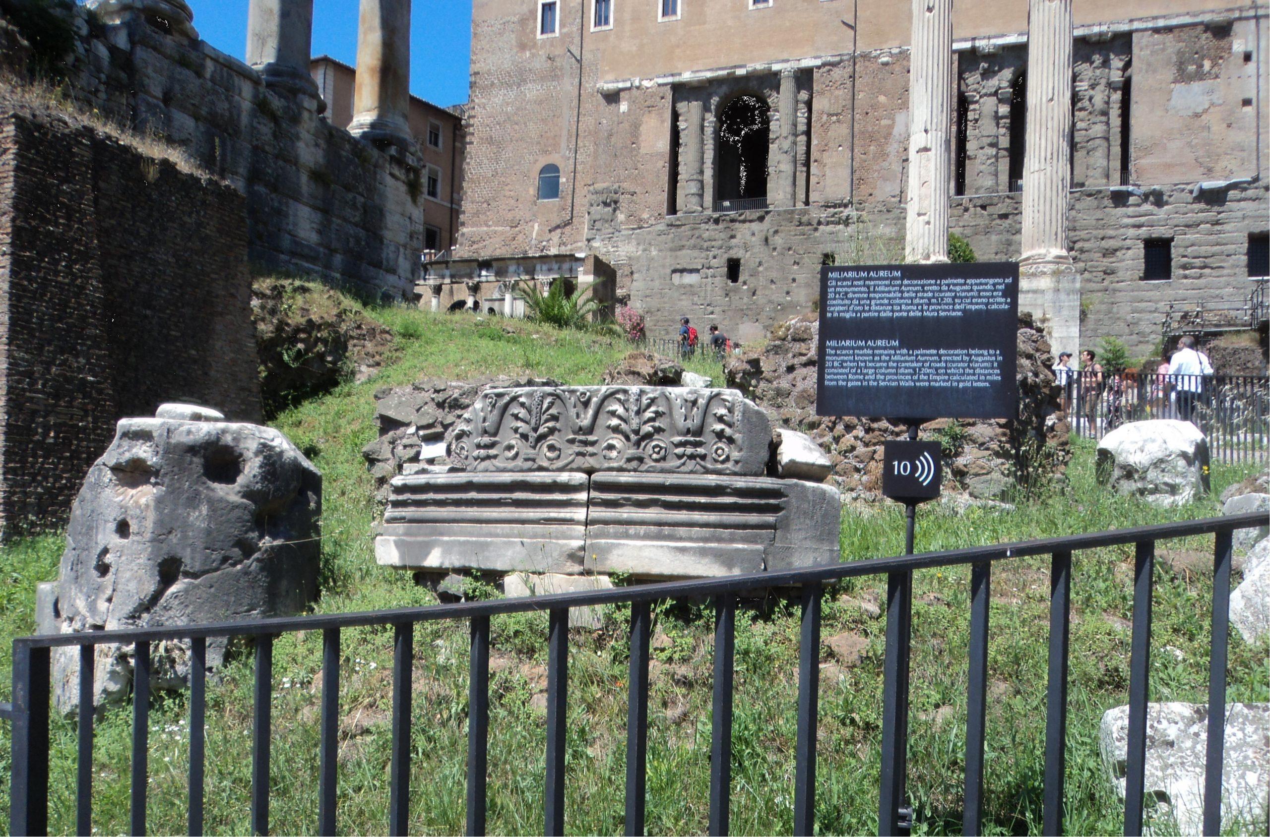 MILLIARIUM AUREUM - ROMA INFINITA