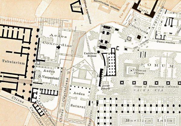 PÓRTICO DE LOS DIOSES CONSEJEROS | ROMA INFINITA
